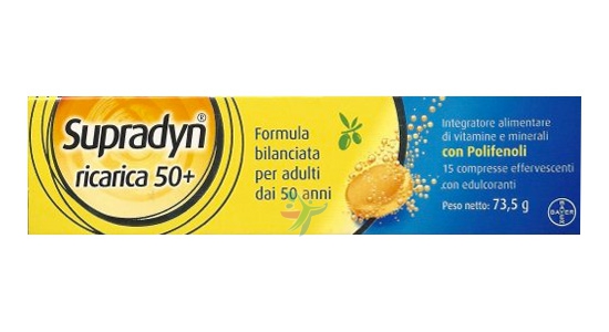 Supradyn Vitamine e Minerali Ricarica 50 Over 50... | farmakind.it